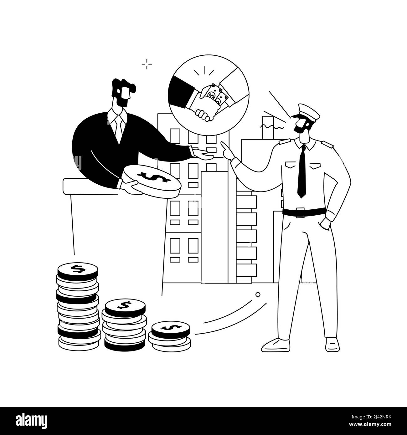 Political cartoon corruption hi-res stock photography and images - Alamy