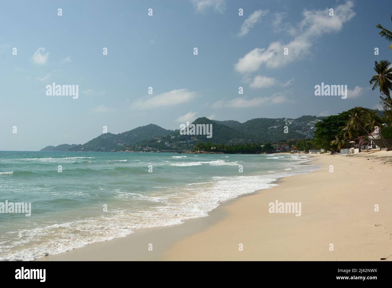 The beach. Chaweng. Koh Samui. Gulf of Thailand. Thailand Stock Photo ...