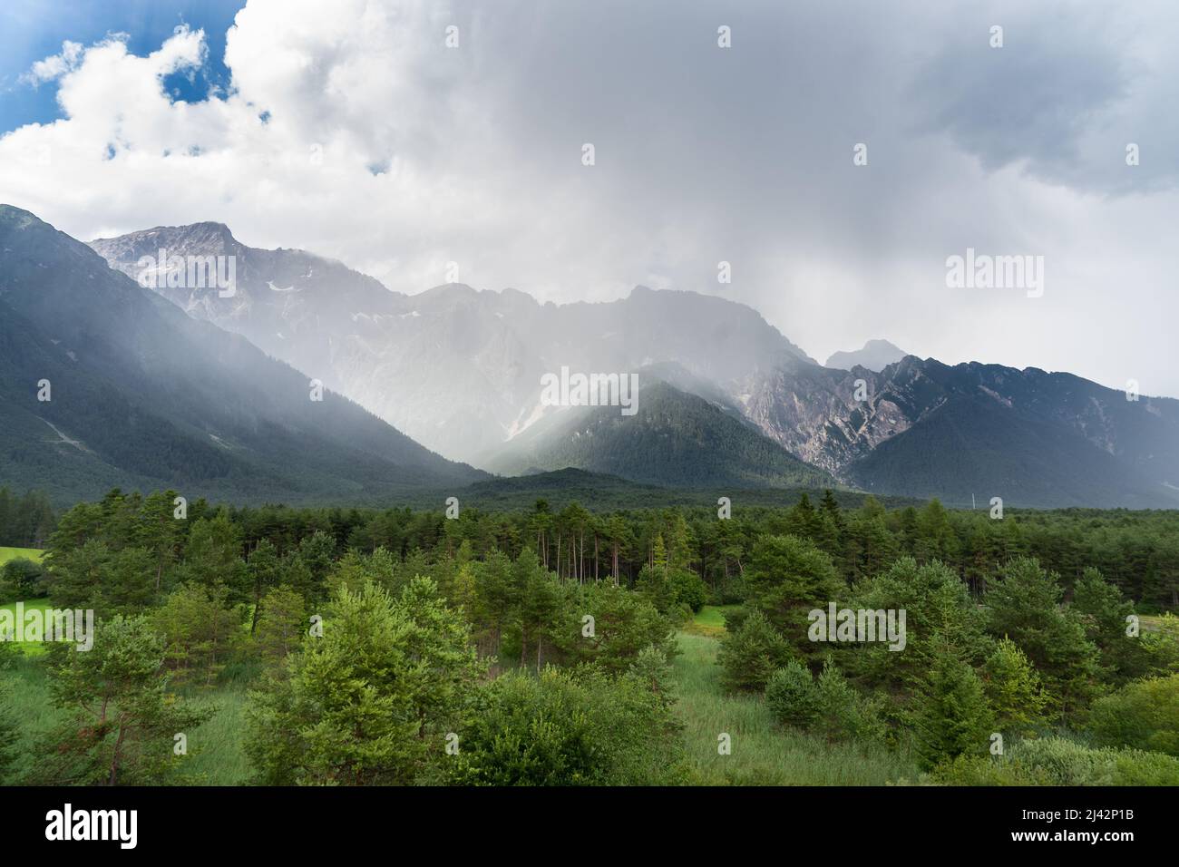Wet mountain valley hi-res stock photography and images - Alamy