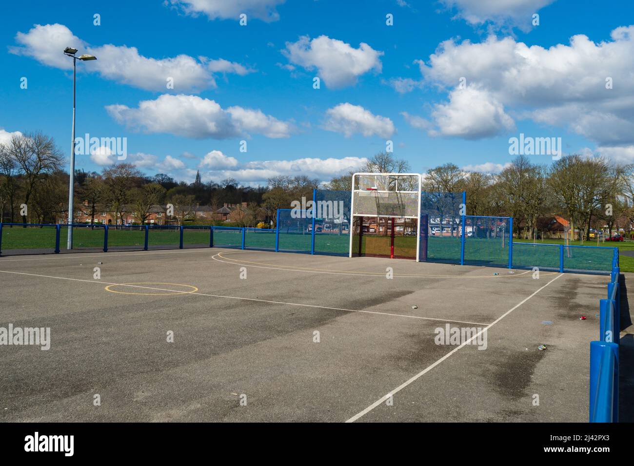 31.03.2022 St Helens, Merseyside, UK. All weather football and netball ...