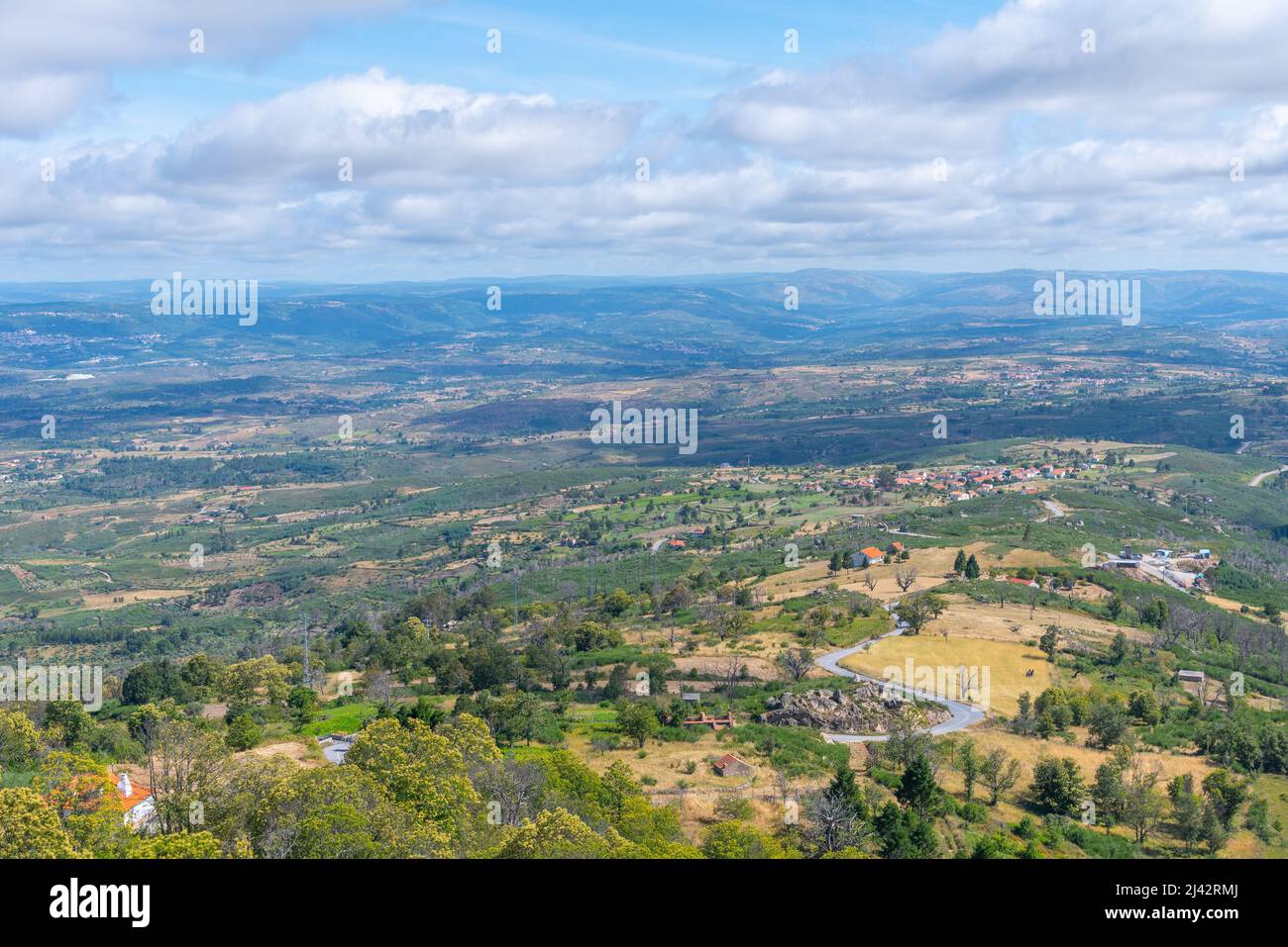 Rural landscape of Beira region in Portugal Stock Photo - Alamy