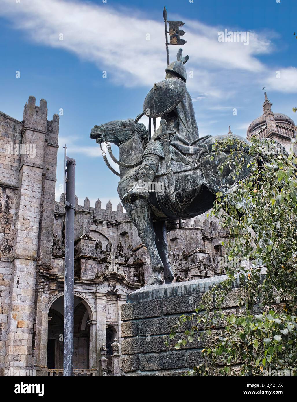 The beautiful and colorful city of Porto, whose historic center is a ...