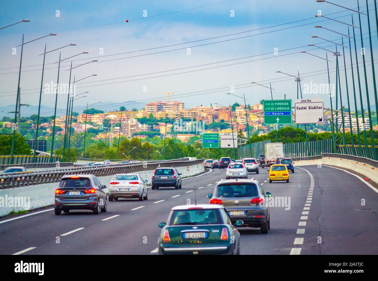 GRA or Grande Raccordo Anulare is a toll-free, ring-shaped 68.2 ...