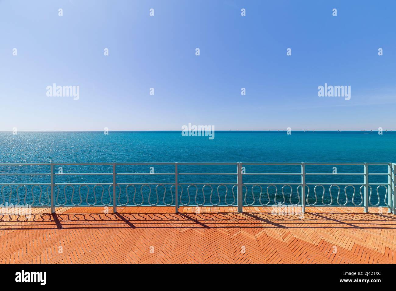 Nervi, Italy - April 10, 2022: seaside landscape on the Passeggiata di ...