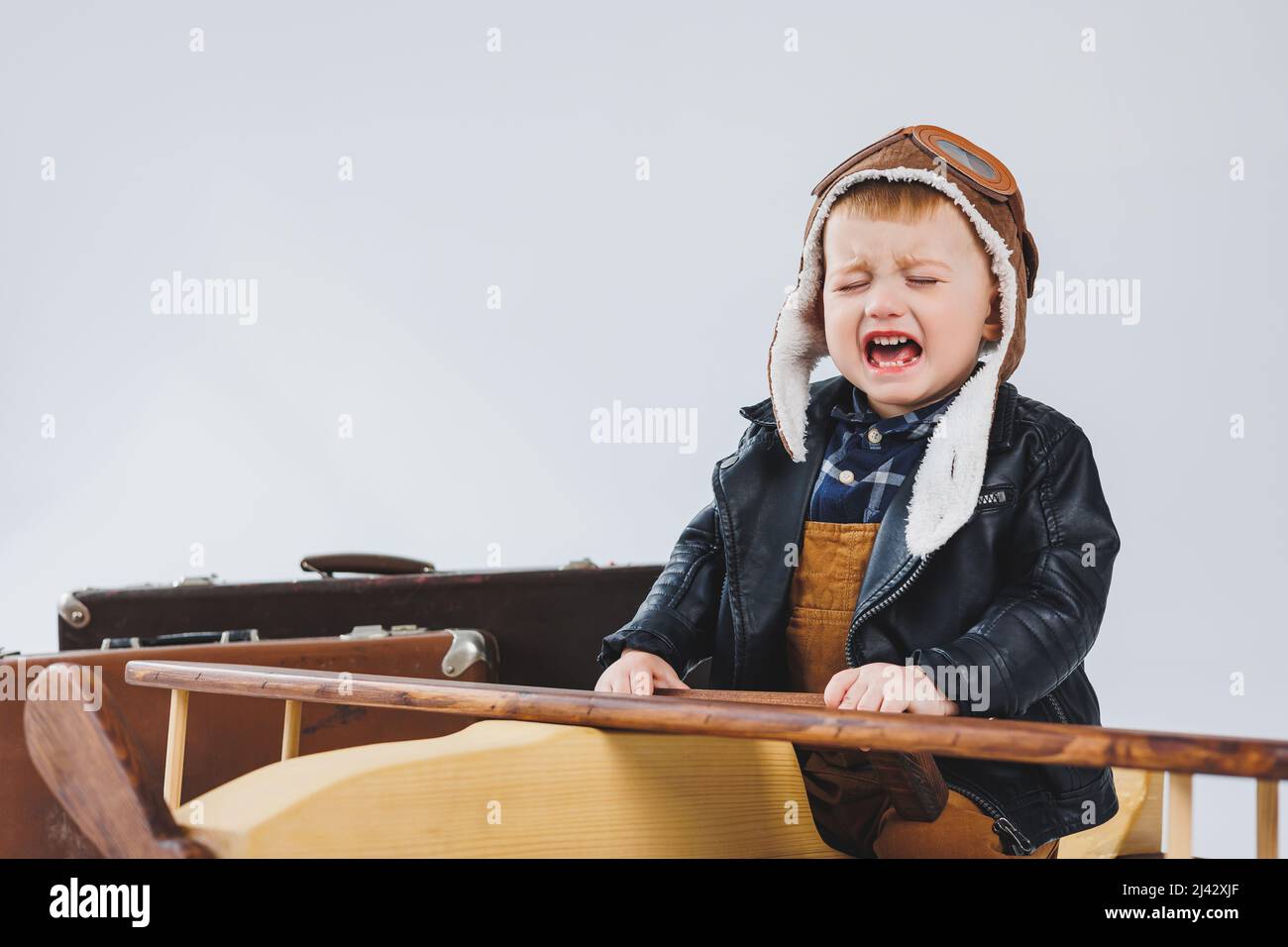 Boy in pilot costume hi-res stock photography and images - Alamy