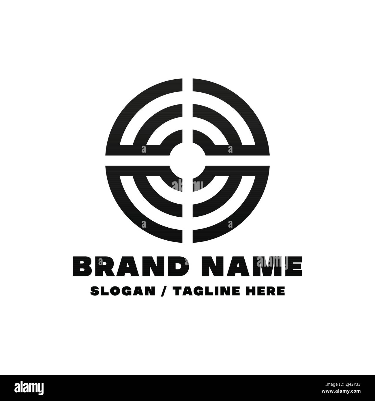 Letter WM logo design template. This logo is very suitable for any kind ...