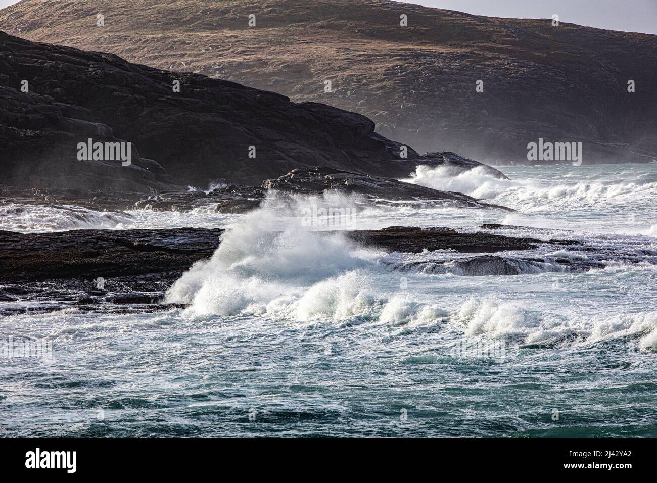 Barra - Land and Sky in the Hebrides Stock Photo - Alamy