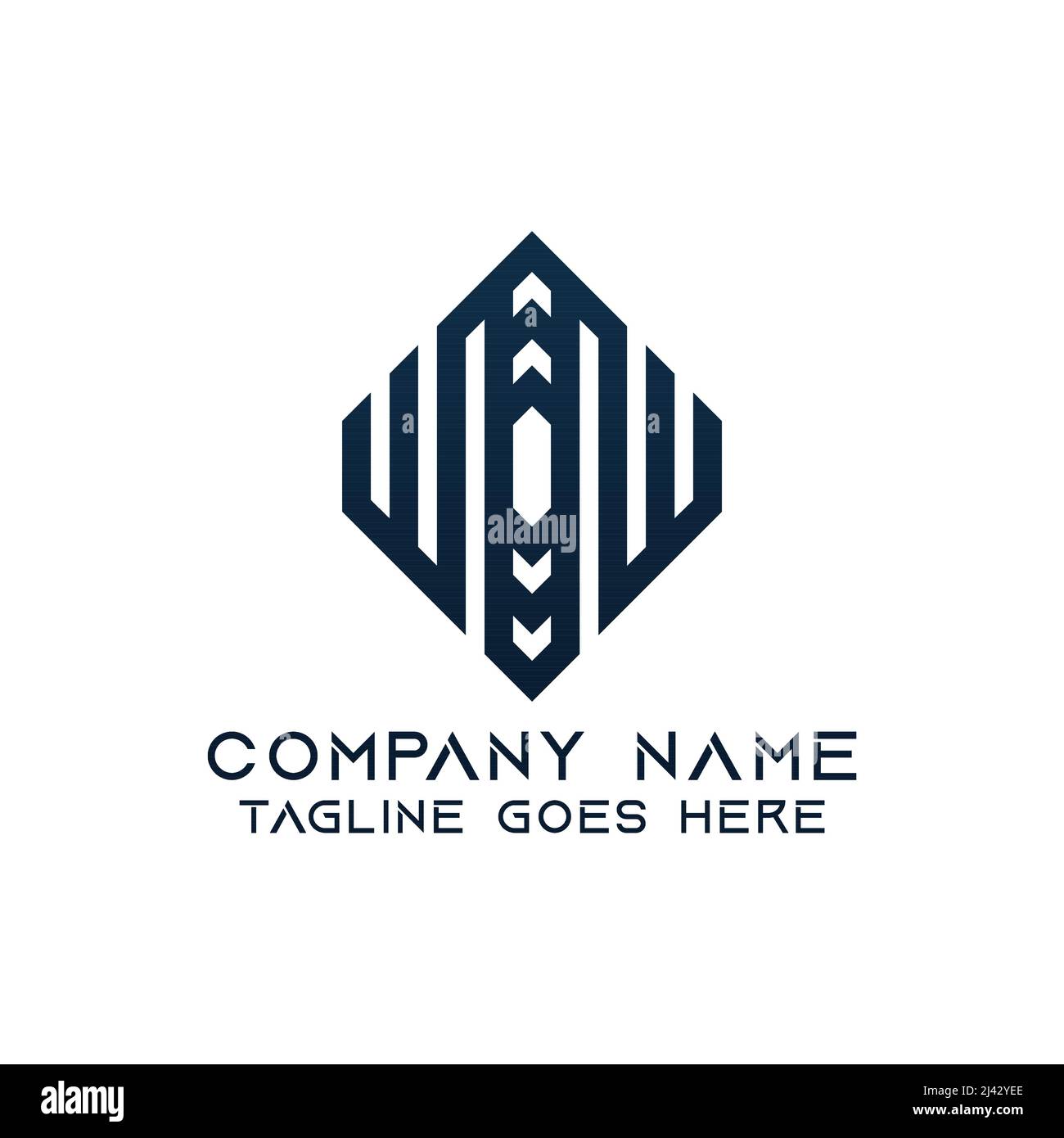 Ww logo design Stock Vector Images - Alamy