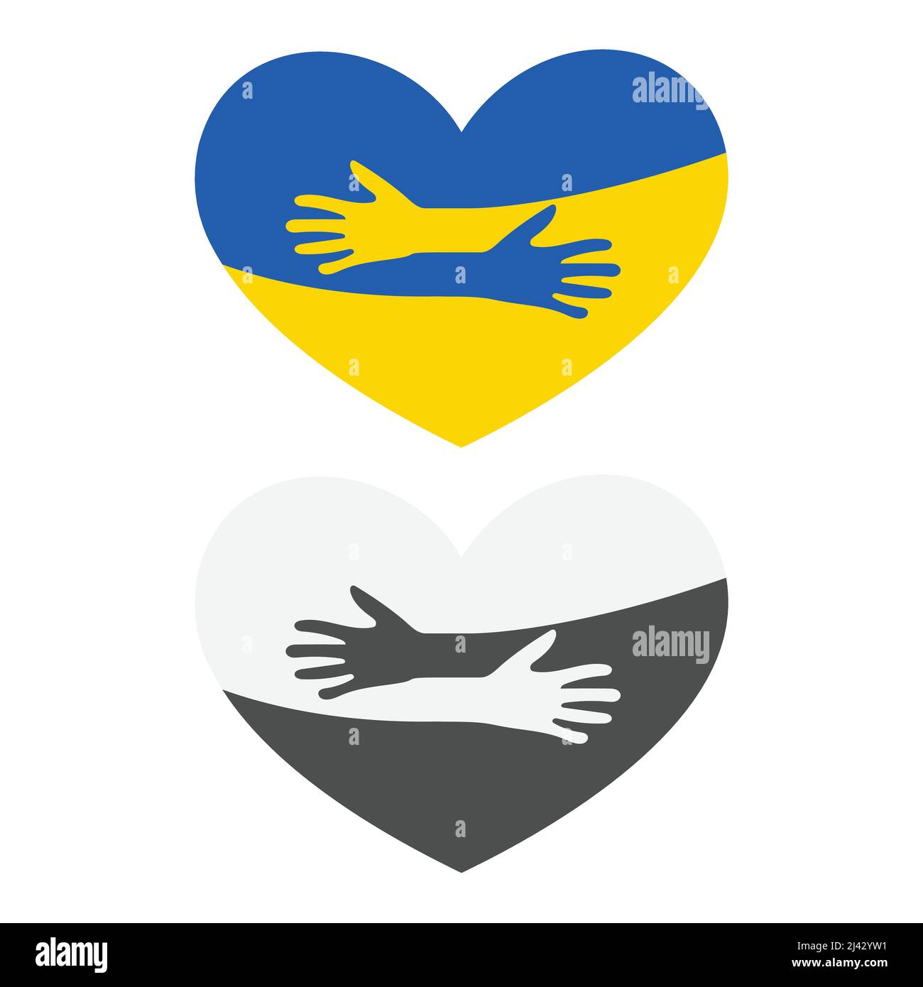 Hands of ukraine Cut Out Stock Images & Pictures - Alamy