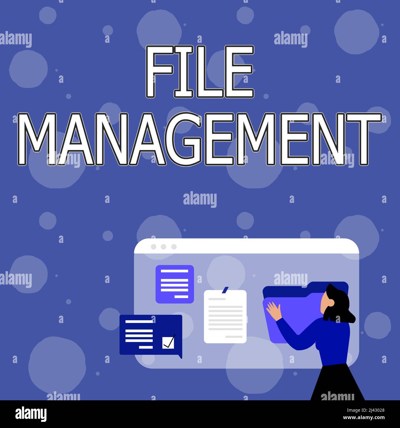 Conceptual Caption File Management Word For Computer Program That Provides User Interface To