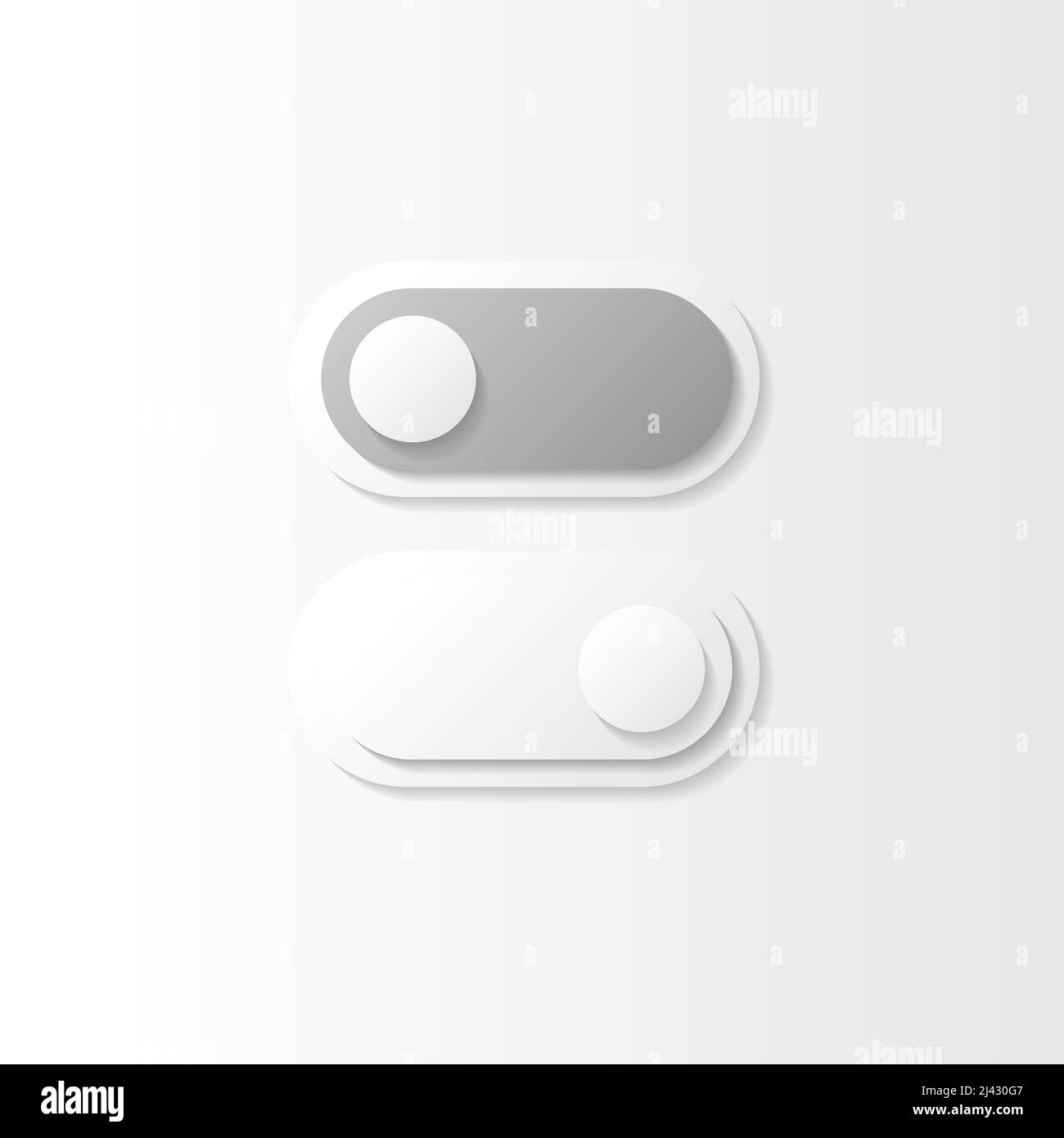 Black outline gradient buttons design Stock Vector Image & Art - Alamy