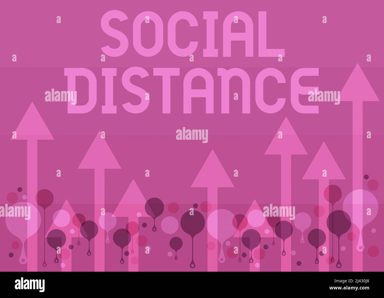 Text sign showing Social Distance. Business overview maintaining a high ...