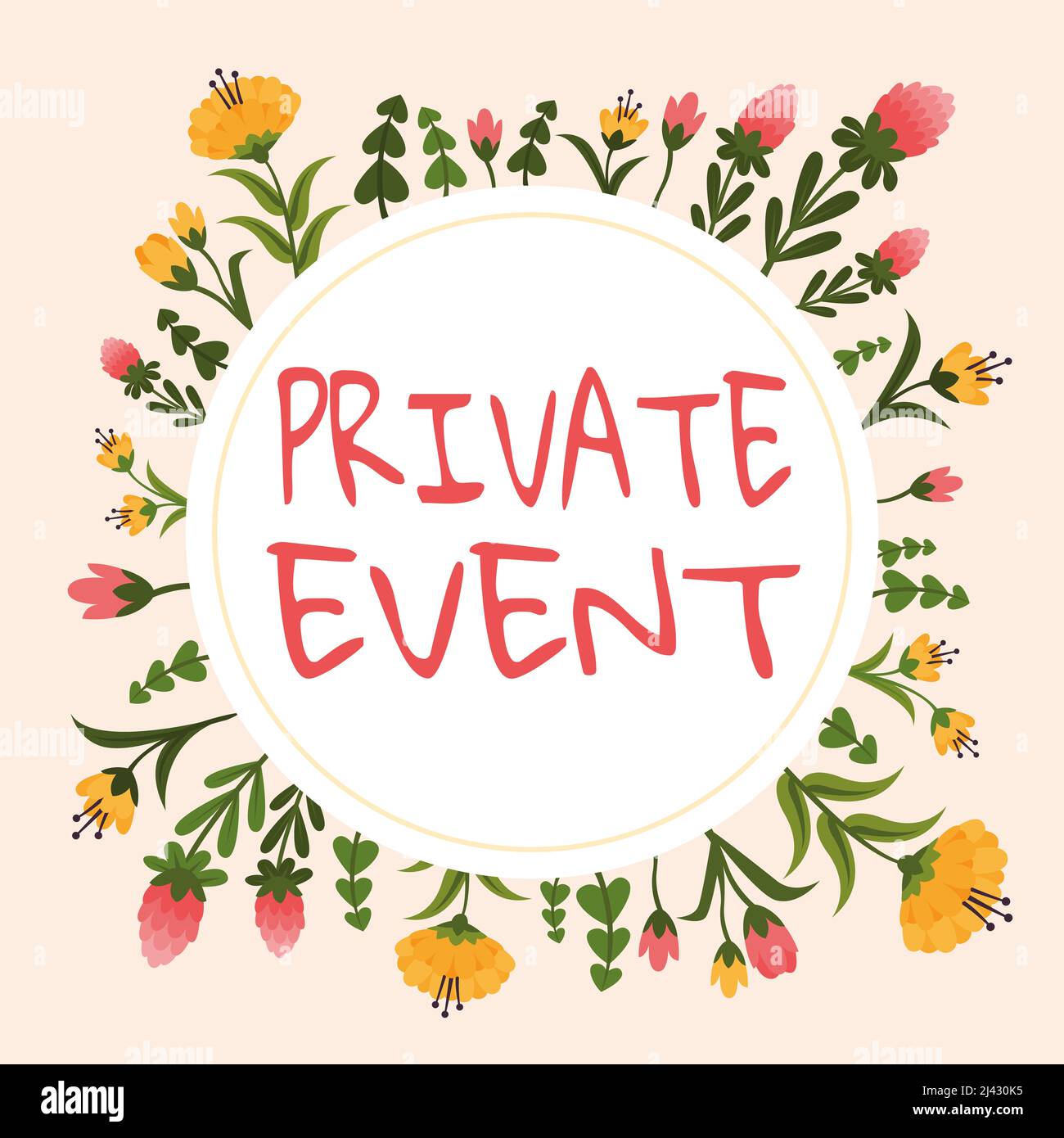 Hand writing sign Private Event. Word Written on Exclusive Reservations ...