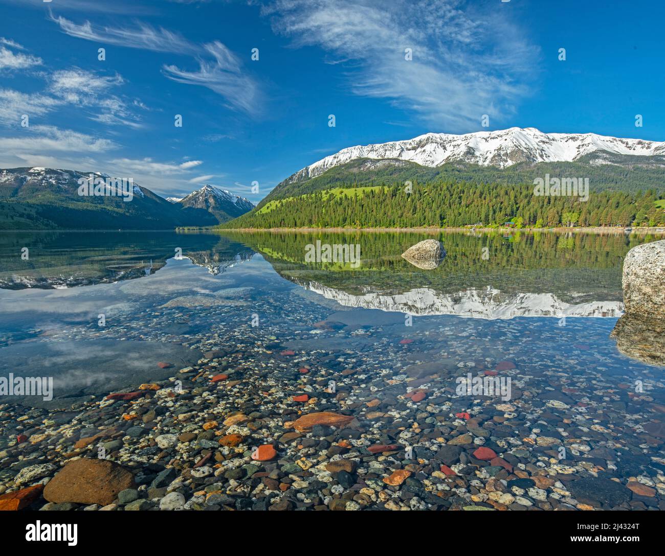 Wallowa Lake, Oregon Stock Photo - Alamy