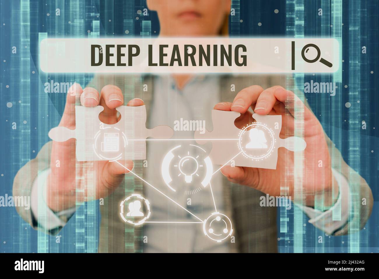 Inspiration showing sign Deep Learning. Internet Concept Hierarchical Abstractions Artificial ...