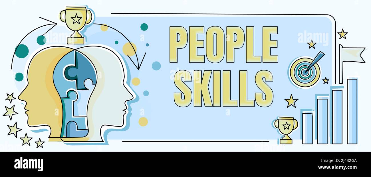 Conceptual display People Skills. Business showcase Get Along well ... Conceptual display People Skills. Business showcase Get Along well ...