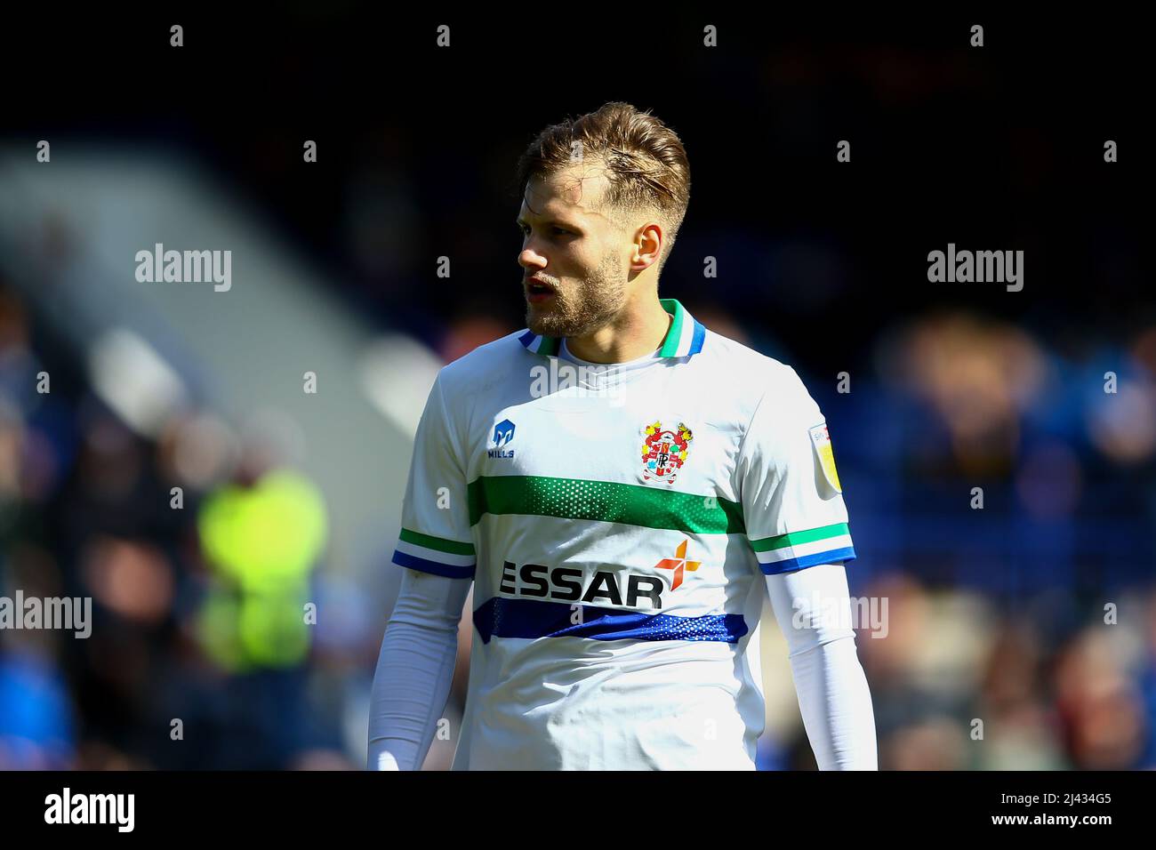 Elliott Nevitt (20) of Tranmere - during the game Tranmere v Bristol ...