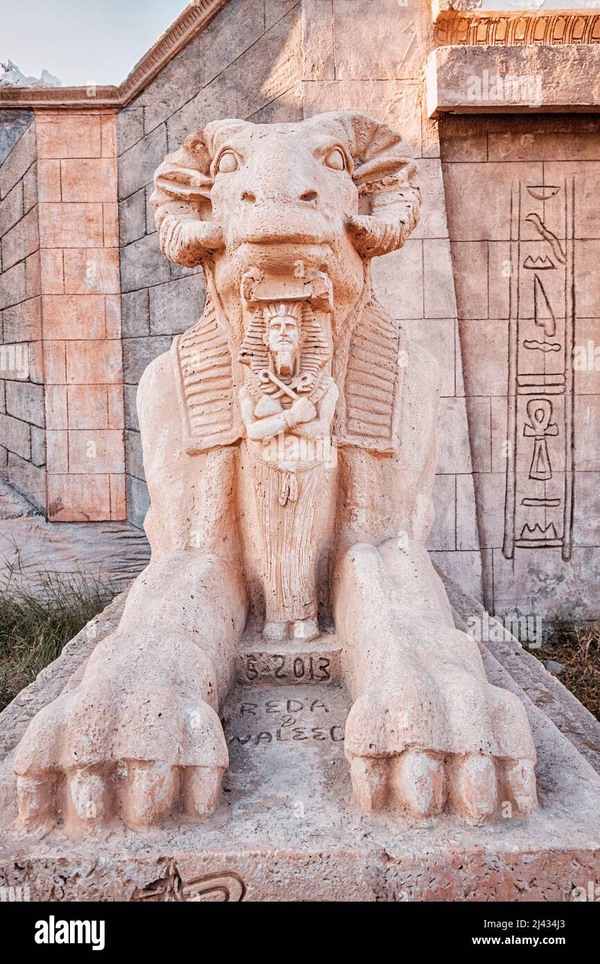 Goat headed sphinx hi-res stock photography and images - Alamy