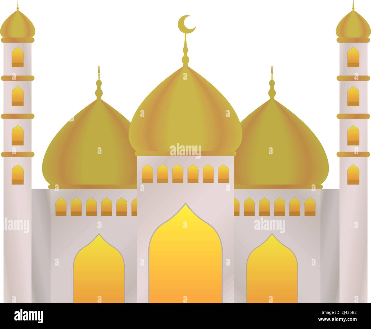 islamic mosque temple facade icon Stock Vector Image & Art - Alamy