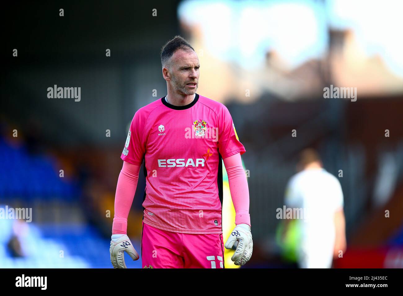 Joe Murphy Goalkeeper of Tranmere - during the game Tranmere v Bristol ...