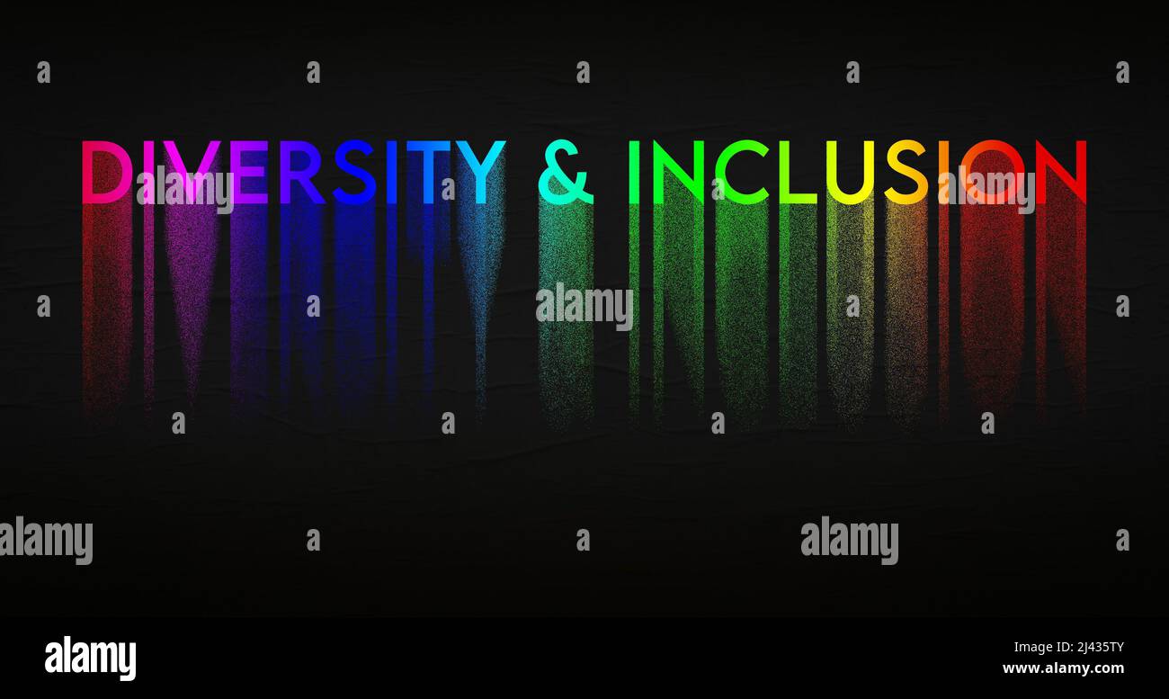 Diversity and Inclusion concept illustration Stock Photo - Alamy