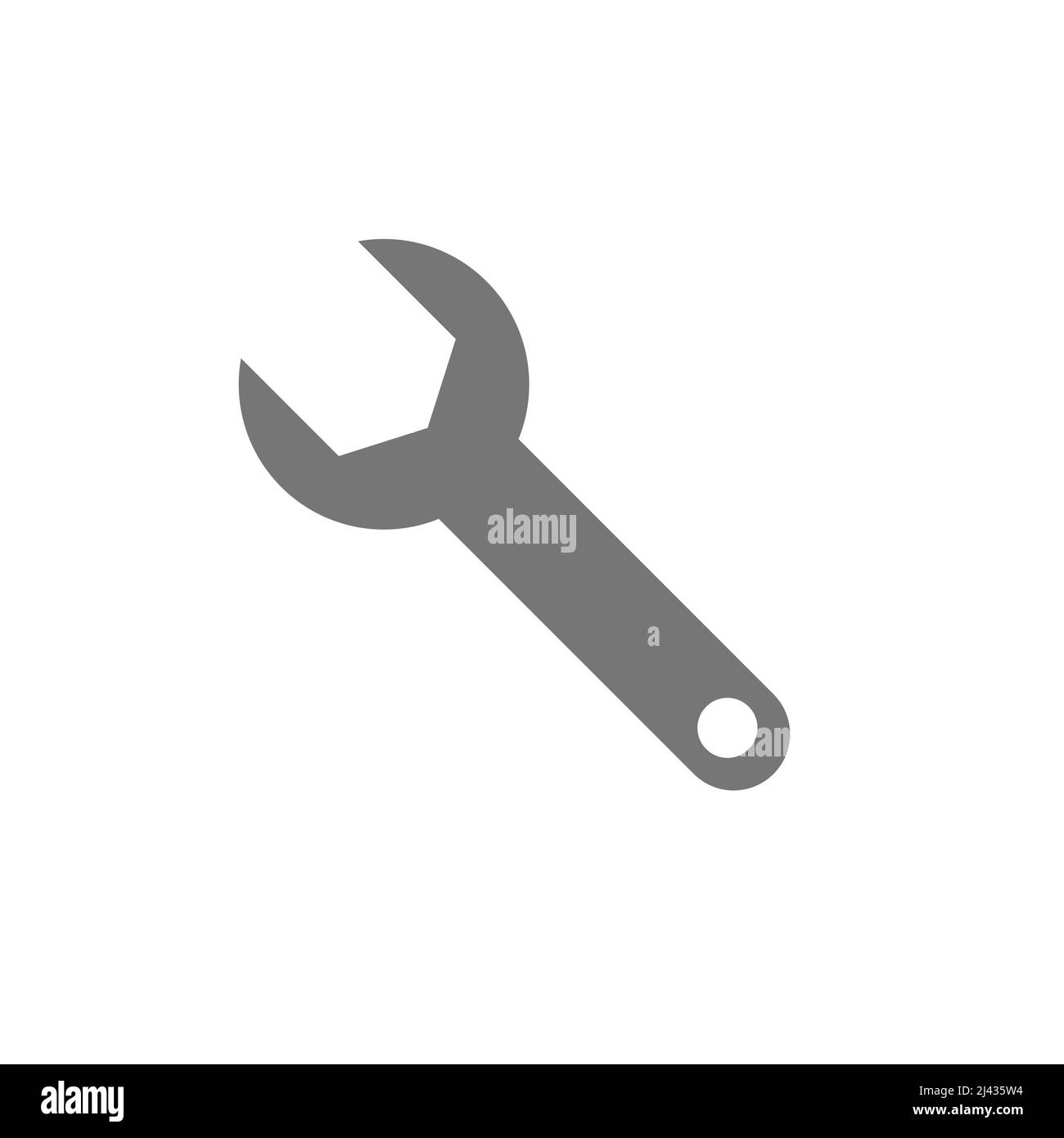 Key. Working tool Illustration in flat style. Eps 10 Stock Vector Image ...
