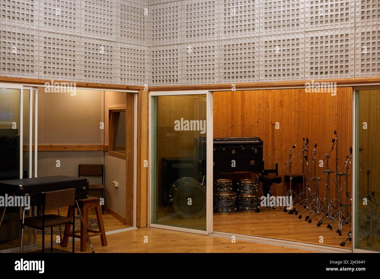 Music Studio Booth Background
