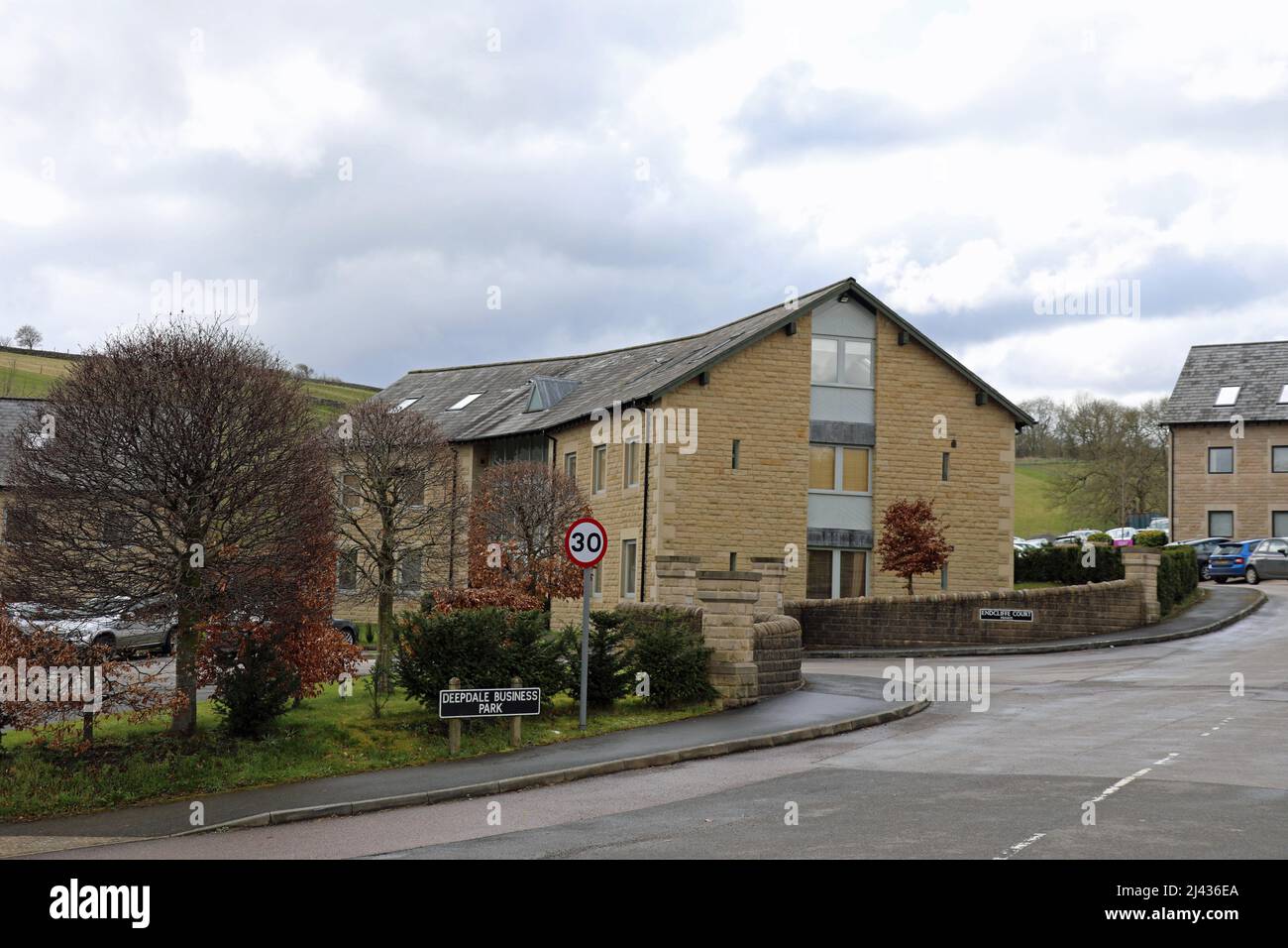 Deepdale Business Park in Bakewell Stock Photo - Alamy