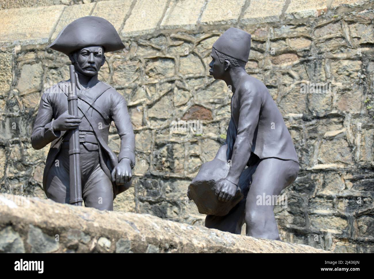 Moon Bastion at Galle Fort in Sri Lanka Stock Photo - Alamy