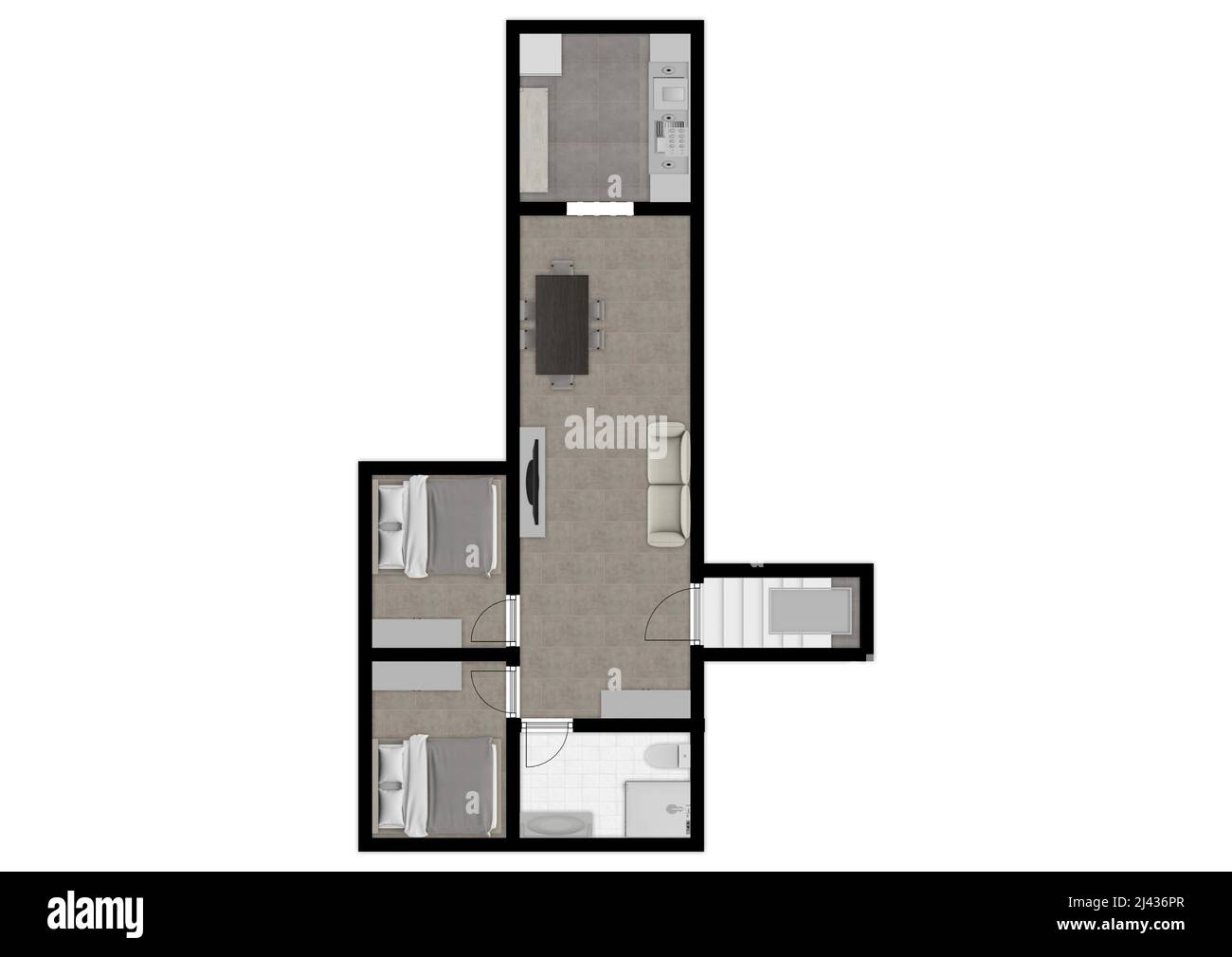 Underground bunker. Bunker. Bunker floor plan. Bunker floor plan. 3D ...