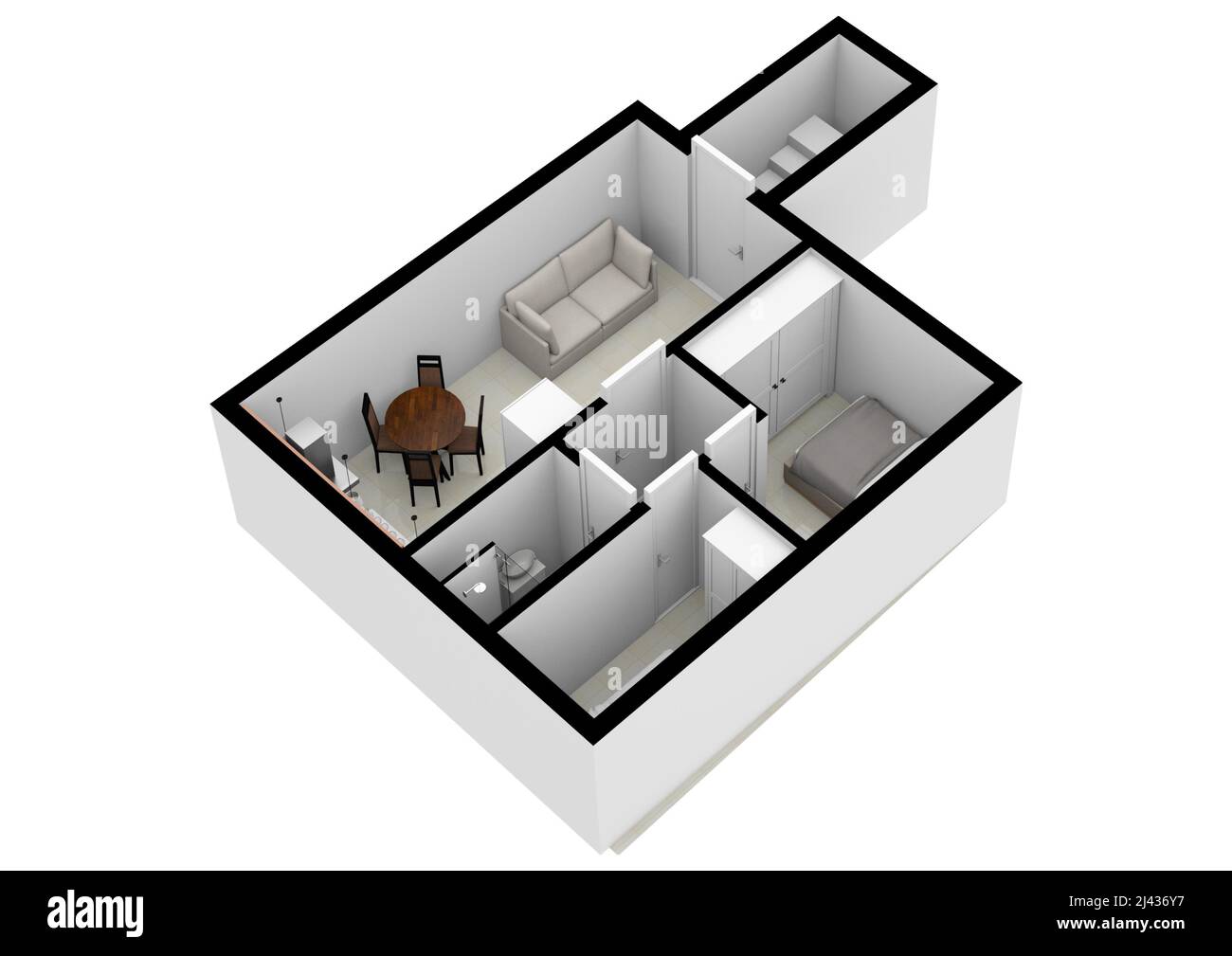 Underground bunker. Bunker. Bunker floor plan. Bunker floor plan. 3D ...