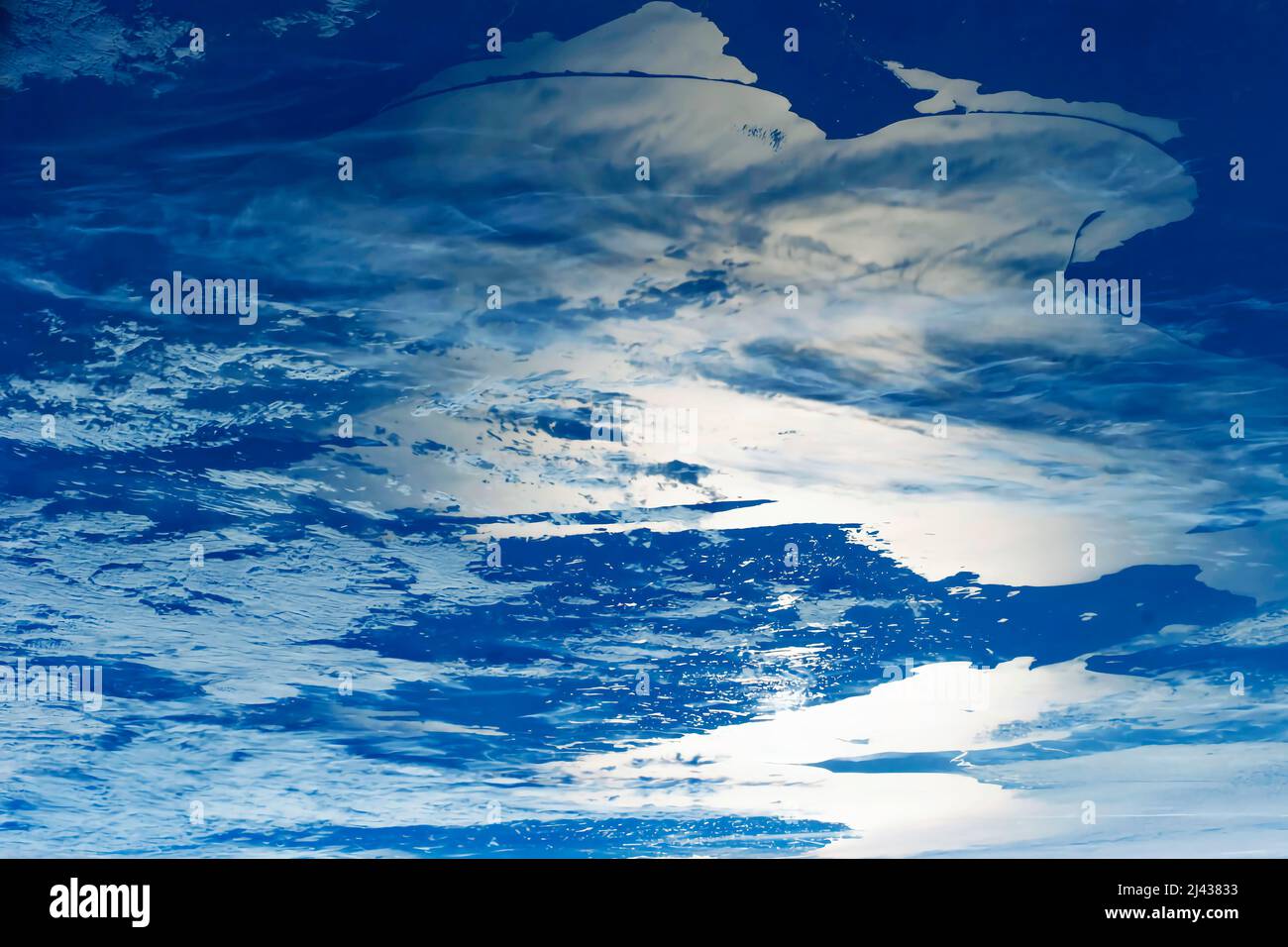 Earth's atmosphere from space. Elements of this image furnished by NASA ...