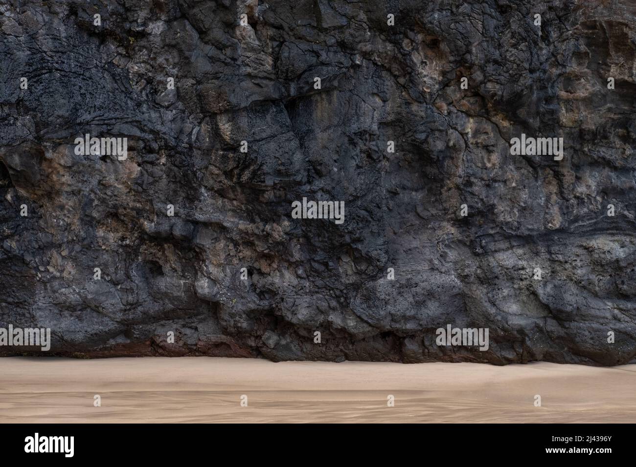 dark stone with sand below Stock Photo - Alamy