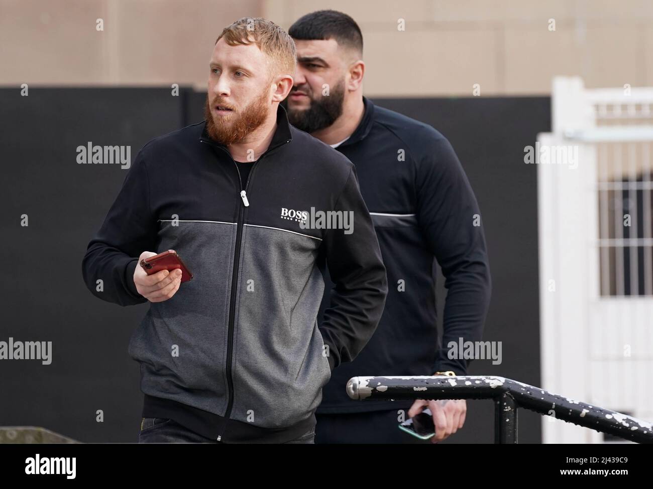 Previously unreleased photo dated 04/02/22 of Darren Stokes, outside ...