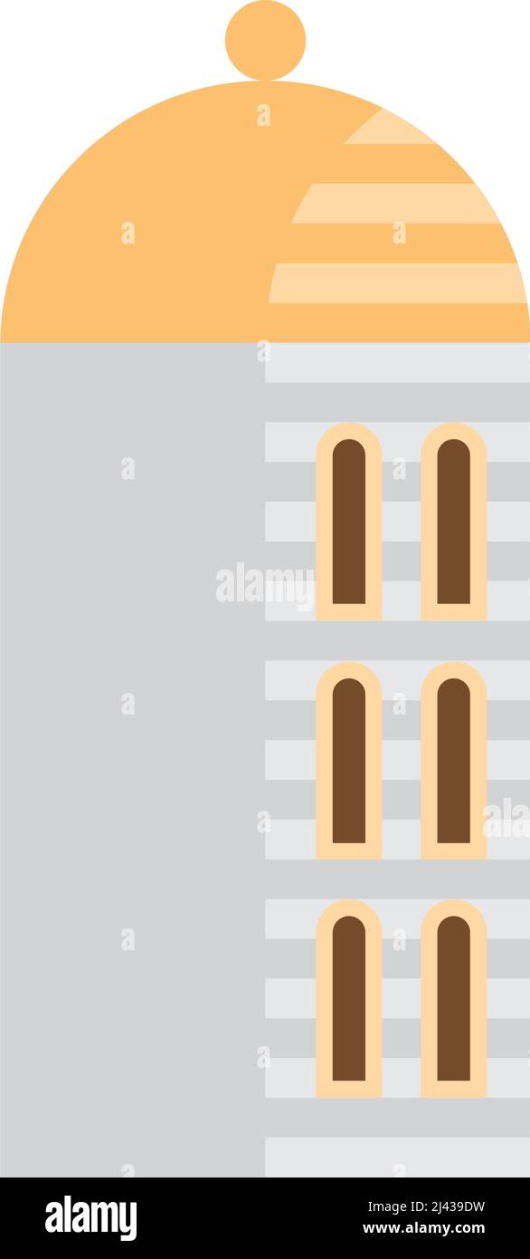 building with yellow roof icon Stock Vector Image & Art - Alamy