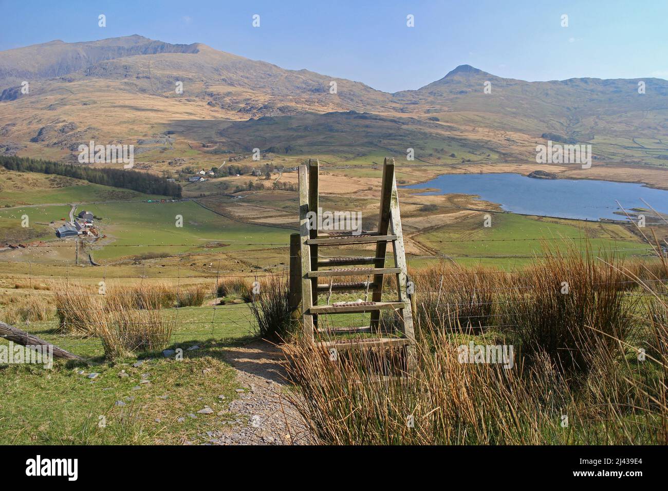 Aran ridge snowdonia hi-res stock photography and images - Alamy