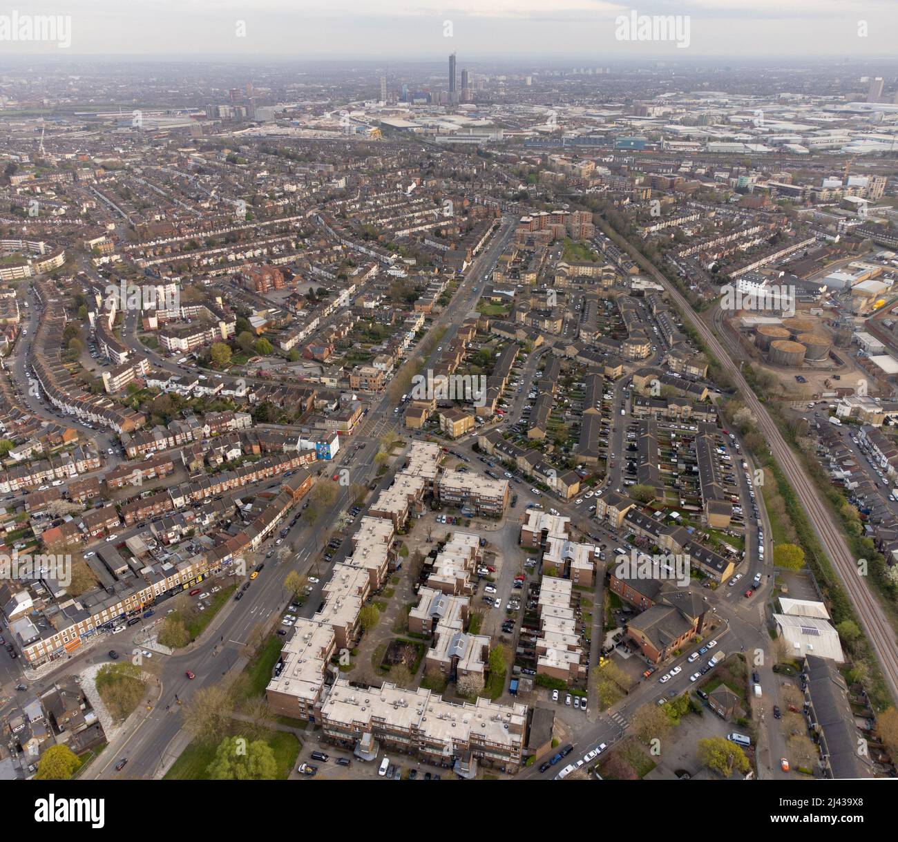 Church Road, Brent Stock Photo - Alamy