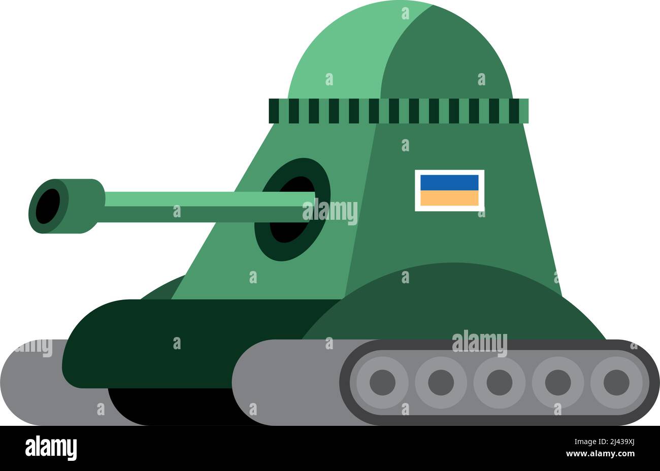 Ukraine war flag tank Stock Vector Images - Alamy