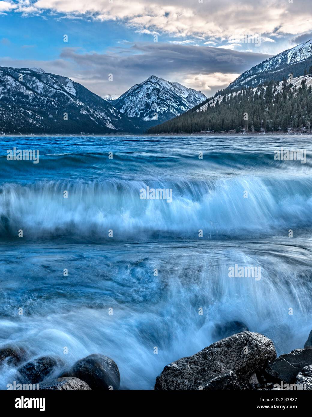 Wallowa Lake, Oregon Stock Photo - Alamy