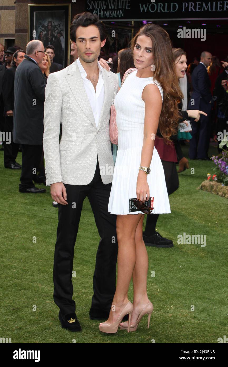 London, UK. Mark-Francis Vandelli and Victoria Baker-Harber at the ...