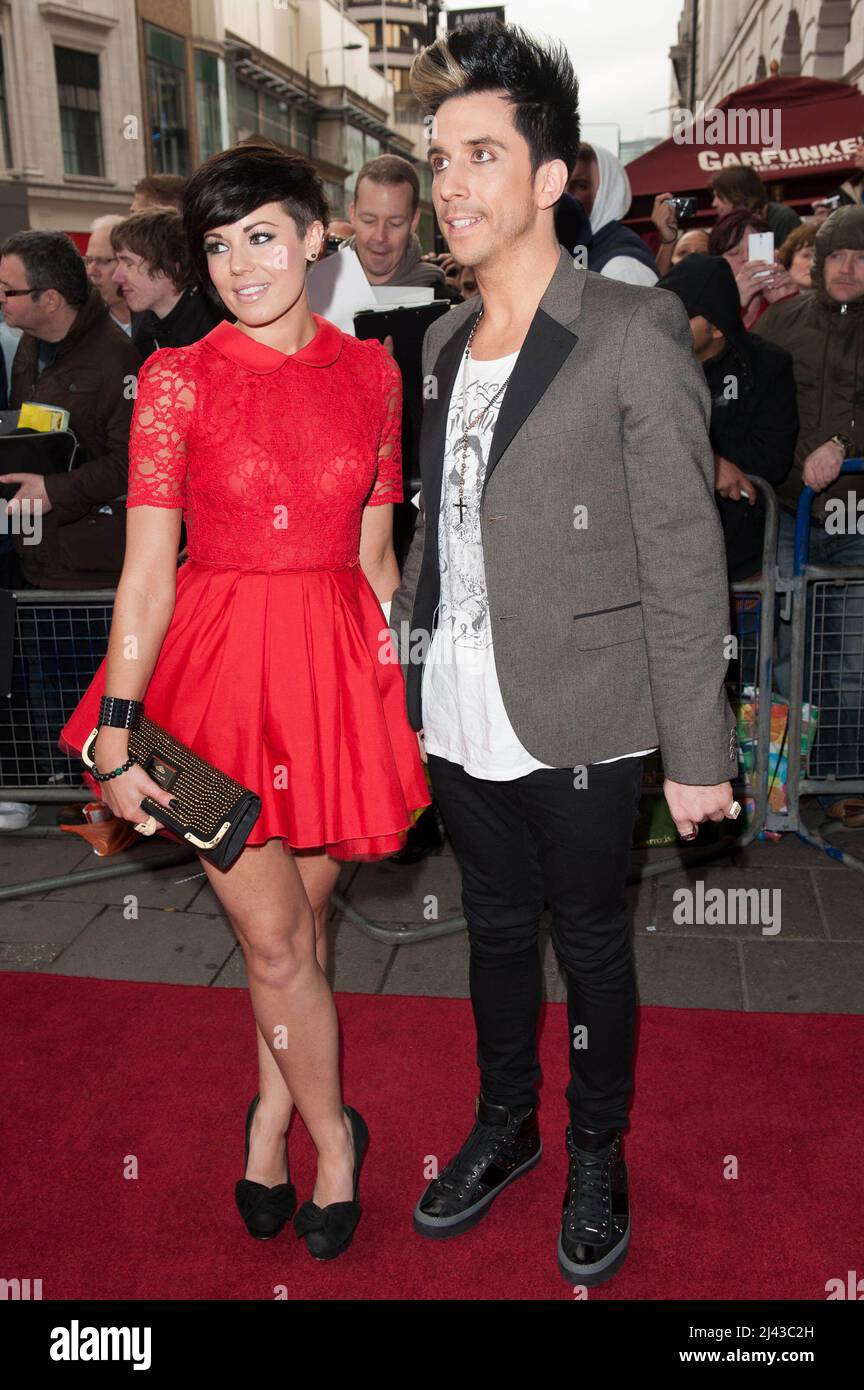 London, UK. Russell Kane and girlfriend at the 10th Anniversary ...