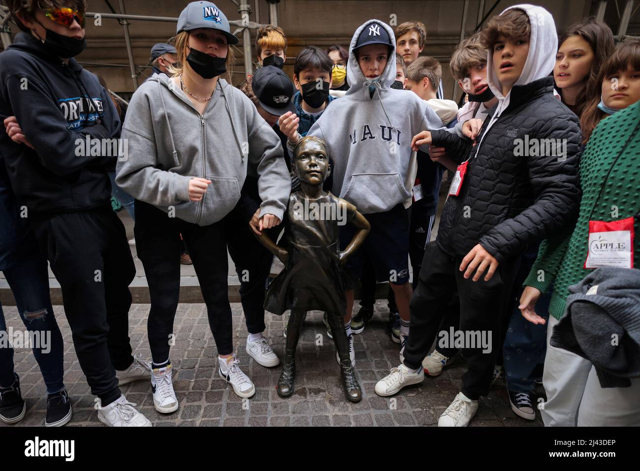 Kristen visbal fearless girl High Resolution Stock Photography and ...