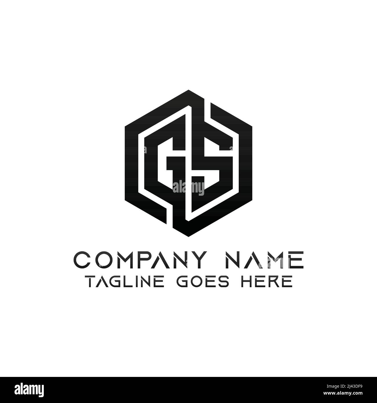 Letter gs logo hi-res stock photography and images - Alamy