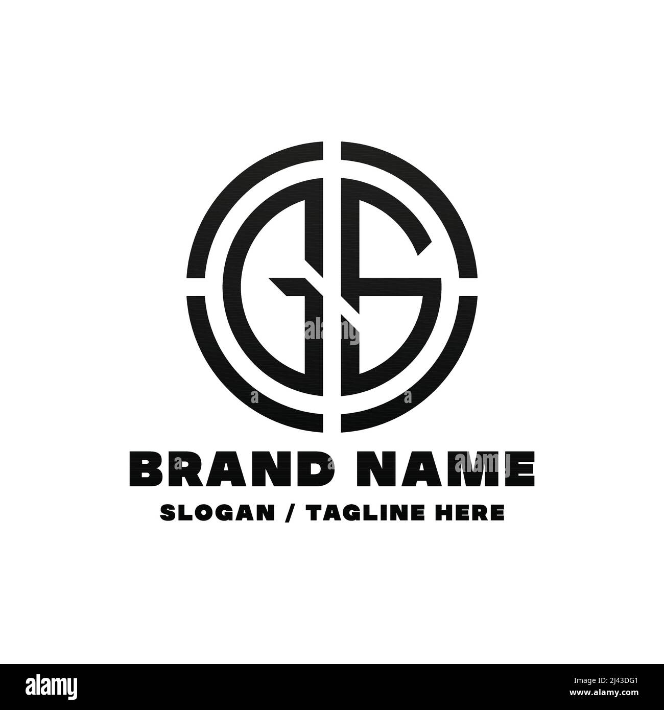Letter gs logo hi-res stock photography and images - Alamy
