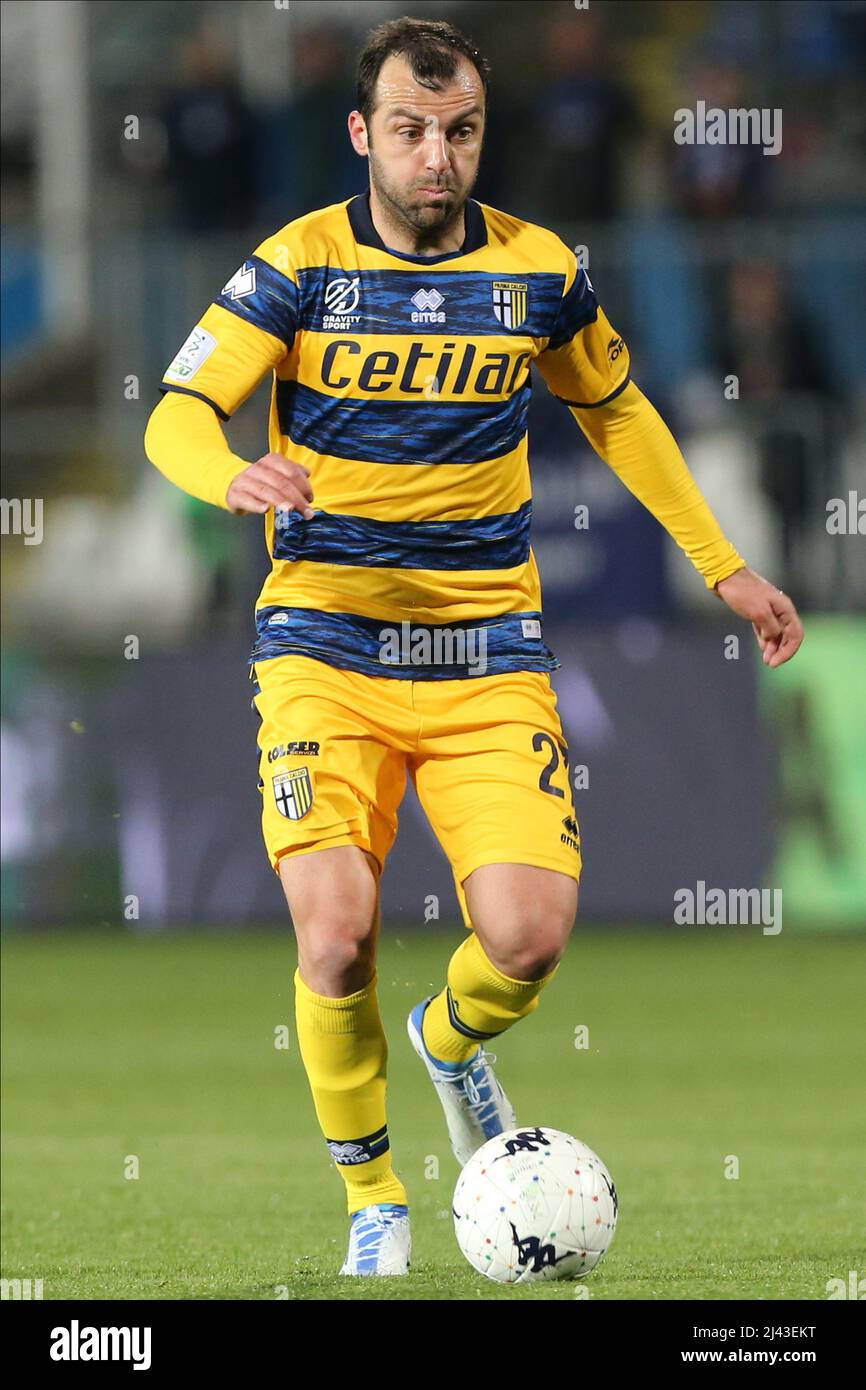 Goran Pandev of PARMA CALCIO in action during the Serie B match between ...