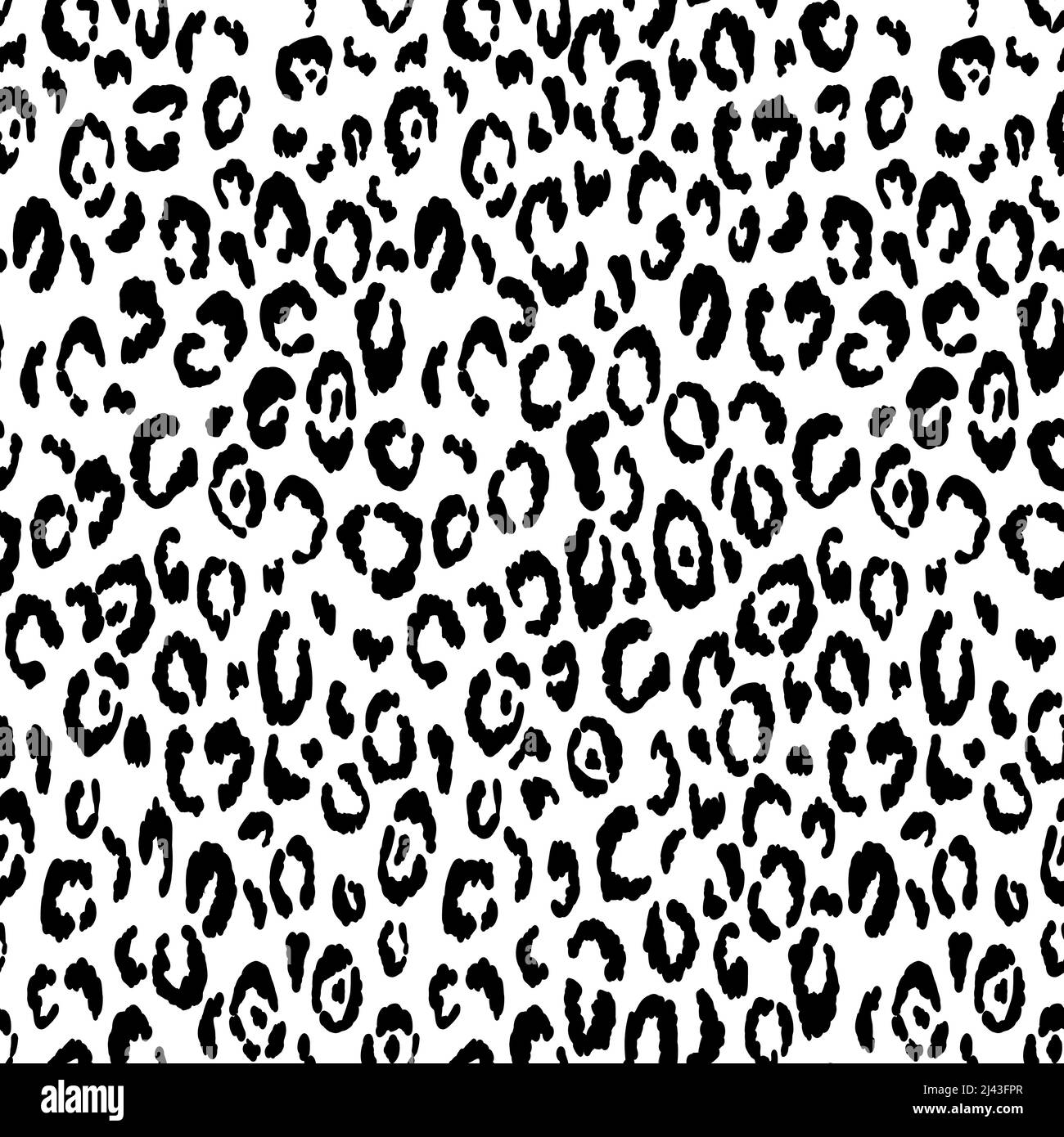Abstract modern leopard seamless pattern. Animals trendy background ...