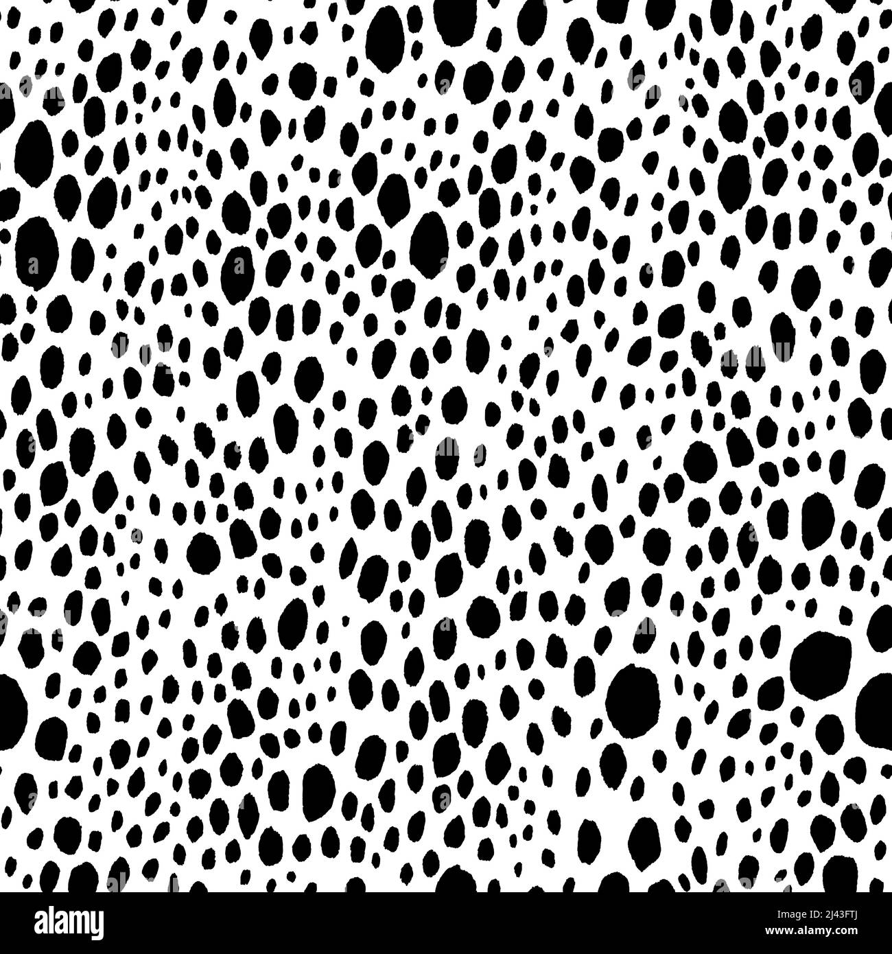 Abstract modern dalmatian seamless pattern. Animals trendy background ...