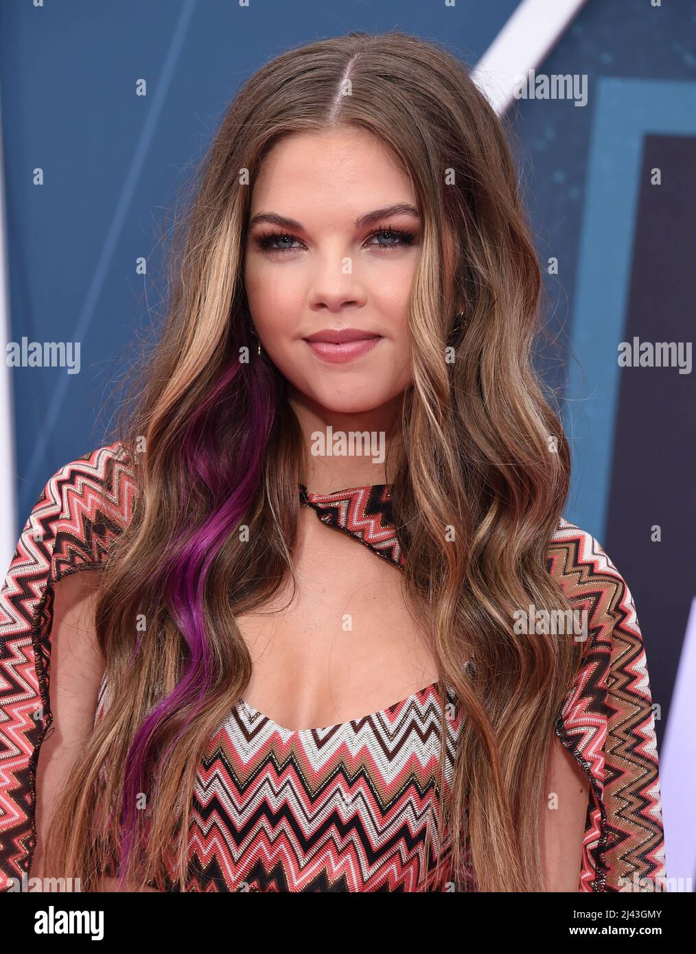 Callista Clark at the 2022 CMT Music Awards held at the Nashville ...