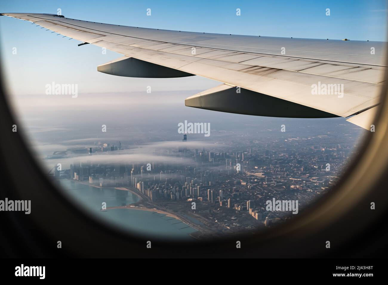 Chicago window view hi-res stock photography and images - Alamy