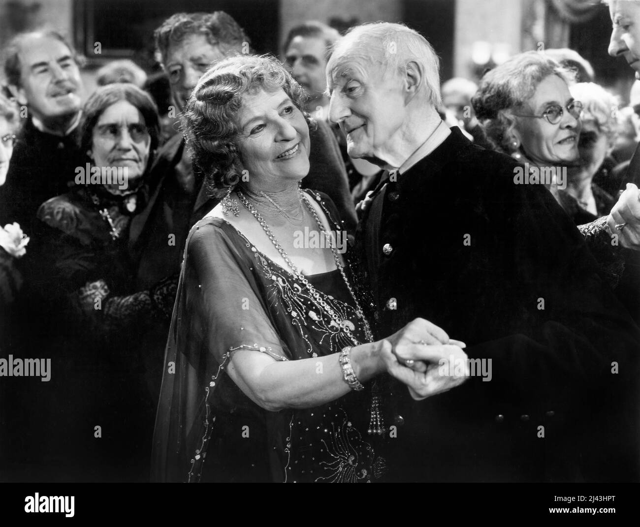 May Robson, on-set of the Film, "If I Had A Million", Paramount ...